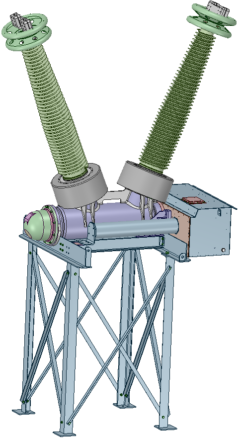 362kV Circuit Breaker | WEGAI | Structural and Earthquake Engineering